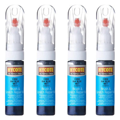 Hycote Colour Touch Up Brush Paint XCFD717 Ford Ink Blue (Metallic) 12 ...