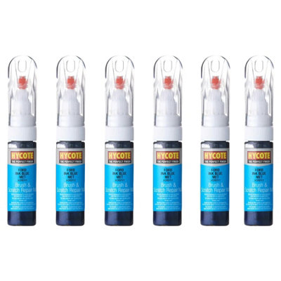 Hycote Colour Touch Up Brush Paint XCFD717 Ford Ink Blue (Metallic) 12 ...