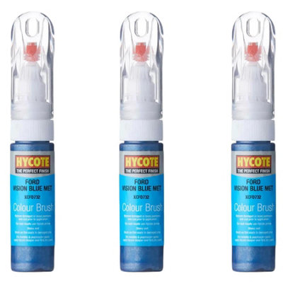 Hycote Colour Touch Up Brush Paint XCFD732 Ford Vision Blue (Metallic ...