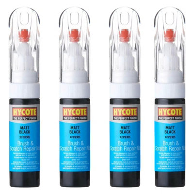 Hycote Colour Touch Up Brush Paint XCPB305 Matt Black 12.5mL Perfect ...