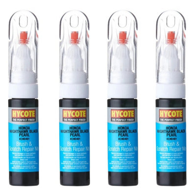 Hycote Touch Up Brush Paint Honda Nighthawk Black (Pearlescent) 12.5ml ...