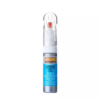 Hycote Touch Up Brush Paint Volkswagen Reflex Silver (Metallic) 12.5ml x3