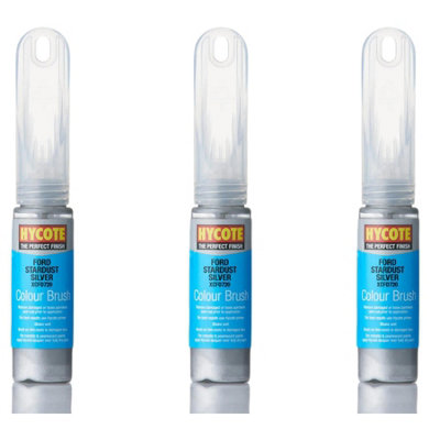 Hycote Touch Up Brush Paint XCFD720 Ford Stardust Silver (Metallic) 12 ...