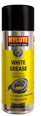 Hycote Workshop White Grease 4.8 Litres Anti Corrosion 400mL x12 ...