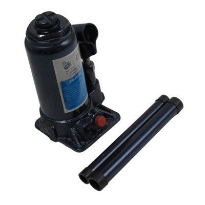 Hydraulic Bottle Jack Lifting Ram 2 Ton (Heavy Duty Pneumatic Manual ...