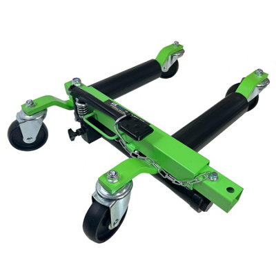 Hydraulic Vehicle Positioning Wheel Trolly Skate Dolly Jack 680kg ...