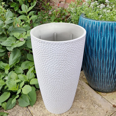 Hydria Pirene Planter Tall Plant Pot White