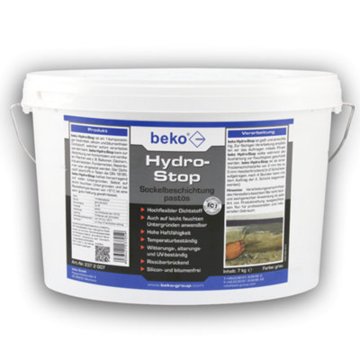 Hydro-Stop Waterproofing Tanking Single-Part. Can be rolled or painted ...