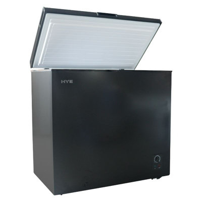 HYE 205 Litre Freestanding Chest Freezer 90cm - Black - RF01CF205B24