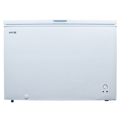 HYE 299L Freestanding Chest Freezer, White, with Basket - RF01CF299W24