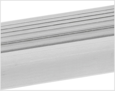 Hymer Black Line Square Rung Double Extension Ladder - 2x10 Rung (4.83m)