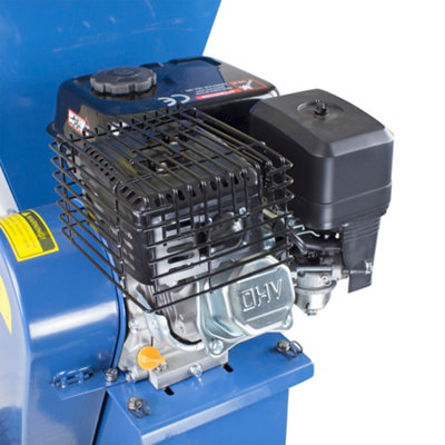 Hyundai 208cc 76mm Petrol Garden Wood Chipper Shredder Mulcher 4-Stroke ...