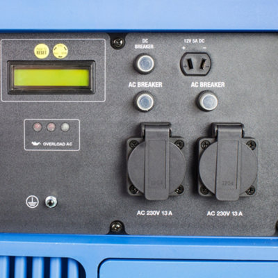 Hyundai 4000W Petrol 4.0kW / 5kVA Portable Inverter Generator HY4500SEi