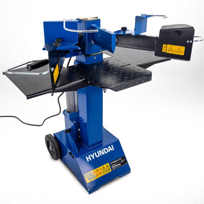 Hyundai 8 Tonne Vertical Electric Log Splitter with Hydraulic Ram, Dual ...