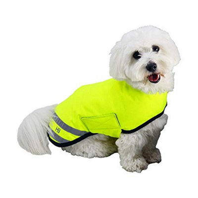 HyVIZ Reflector Waterproof Dog Coat Yellow (XL)