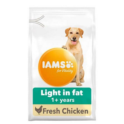 Iams Vitality Light In Fat Dog With Fresh Chicken 2kg