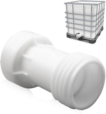 IBC Adapter S60 x 6 Extension Joint Tank Valve 60mm 1000L Plastic ...