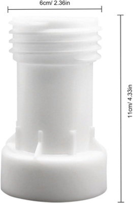 IBC Adapter S60 x 6 Extension Joint Tank Valve 60mm 1000L Plastic ...