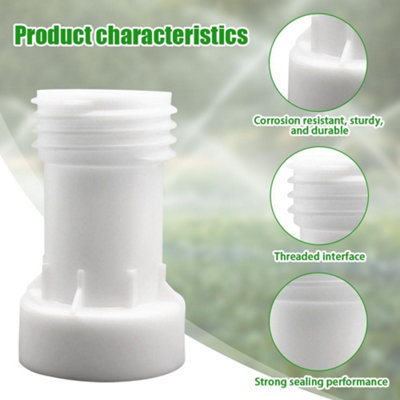 IBC Adapter S60 x 6 Extension Joint Tank Valve 60mm 1000L Plastic ...