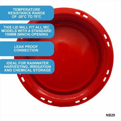 IBC Lid - 150mm Standard for IBC containers