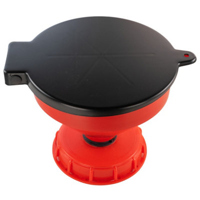 IBC tank top filler cap+ funnel with filter and 155mm ibc lid cap