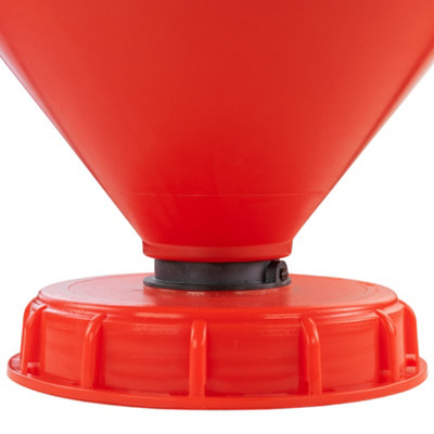 IBC tank top filler cap+ funnel with filter and 155mm ibc lid cap