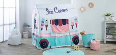 Ice Cream theme Bed House With Chunky Pine Frame and Accessories 8pc