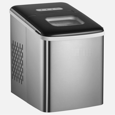 ICE MAKER MACHINE PORTABLE COUNTER TOP ICE CUBE MAKER FOR HOME 12KG IN ...