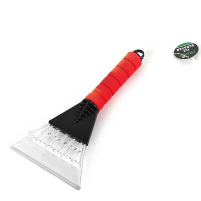 Ice Scraper Clears Snow & Ice 4 Assorted Colour