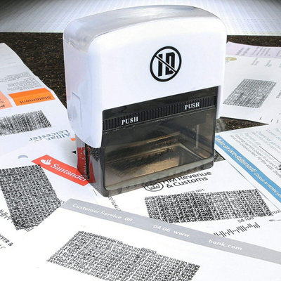 ID Protector Stamp - Identity Fraud Protector Defender Stamp for ...