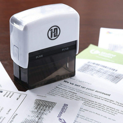 ID Protector Stamp - Identity Fraud Protector Defender Stamp for ...