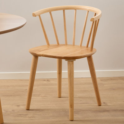 Ida Dining Chair in Oak Set of 2