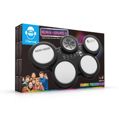 iDance Remix Drums 2 Electronic Drum Pads | DIY at B&Q