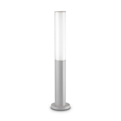 Ideal Lux Etere Integrated LED Outdoor Bollard Anthracite Grey 1150Lm 3000K IP44