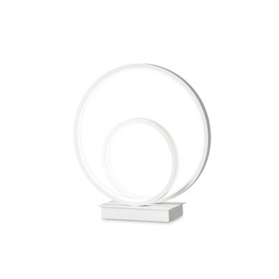 Ideal Lux Oz Integrated LED Table Lamp White 2700K