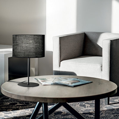 Ideal Lux Set Up Tall Table Lamp Base Only Black