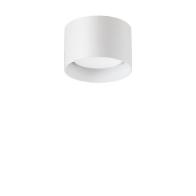 Ideal Lux Spike Round Surface Mounted Downlight White