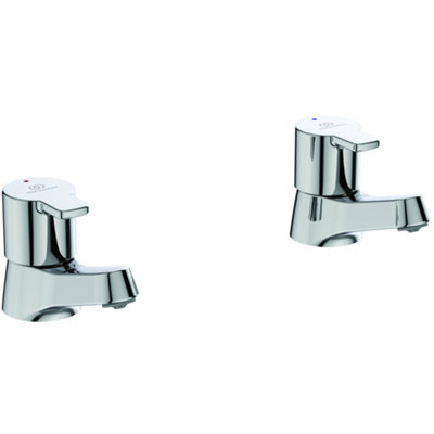 Ideal Standard Calista Pillar Basin Taps B1146AaChrome