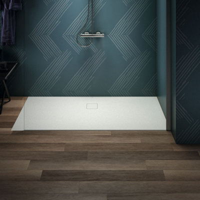 Ideal Standard Ultra Flat EVO Rectangle 35mm Shower Tray in Silk White ...