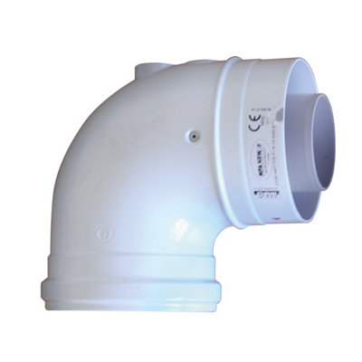 Ideal V3 90 Degree Boiler Flue Elbow 203130