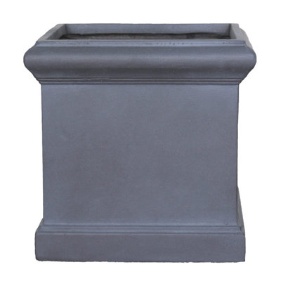 IDEALIST™ 35cm Square Planter, Victorian Flower Box Garden Planter with ...