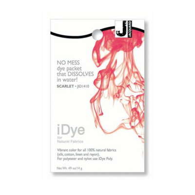 iDye Natural Scarlet Fabric Dye for Cotton & Natural Fibres