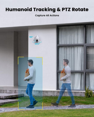 ieGeek 5MP PoE CCTV Security System with 2TB HDD, AI Human & Vehicle ...