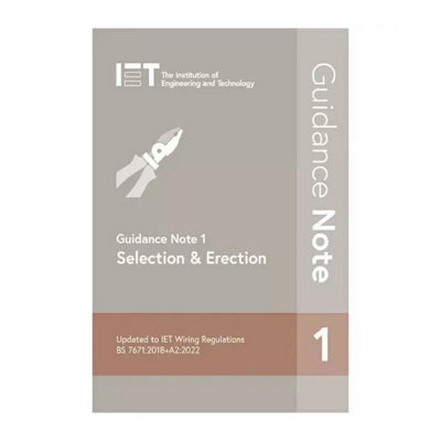 IET Guidance Note 1 - 18th Edition Amendment 2