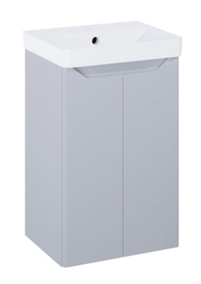 iflo Jalon 2 Door Wall Hung Base Unit 400mm (W) X 330mm (D) X 600mm (H ...