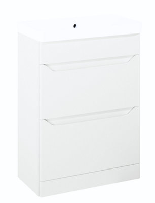 iflo Jalon 2 Drawer Floor Standing Base Unit 600mm (W) X 330mm (D) X ...
