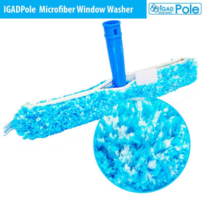 IGADPole 14 inch(35cm) Professional Window Cleaning Set - Squeegee ...