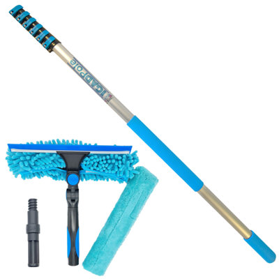 IGADPole Professional Telescopic Window Cleaning Kit 24 Foot (7m ...