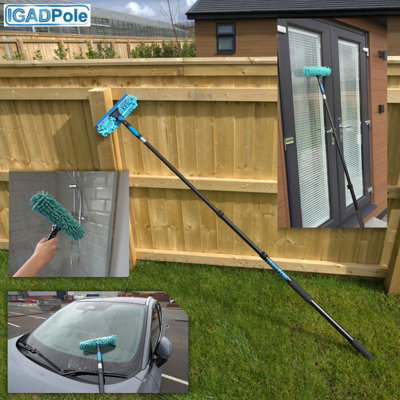 IGADPole Professional Telescopic Window Cleaning Kit 6.6FT (2m ...