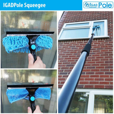 IGADPole Professional Telescopic Window Cleaning Kit 6.6FT (2m ...